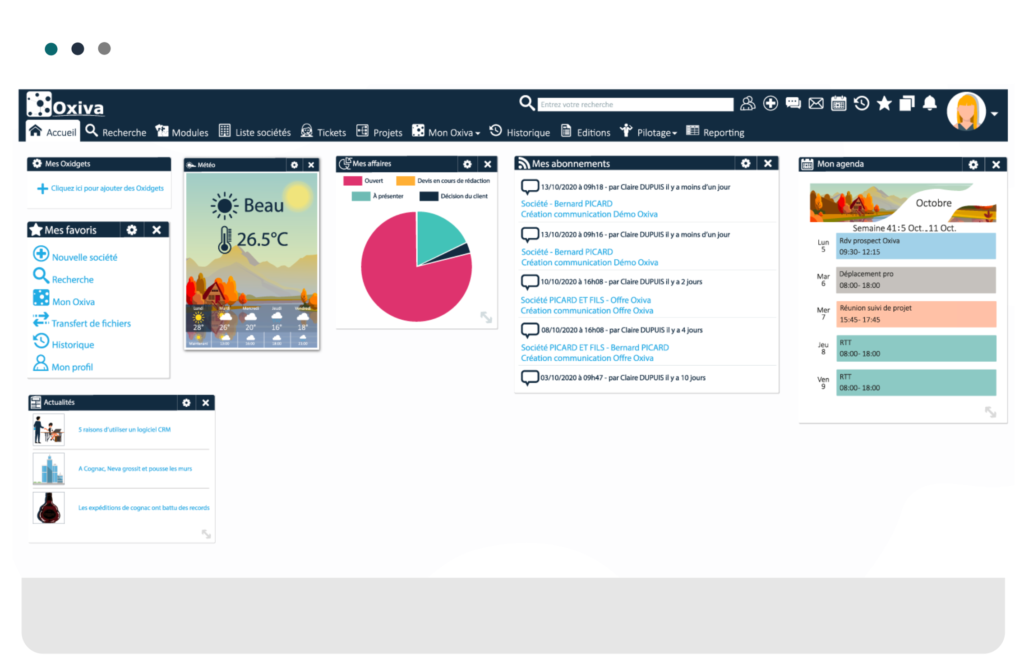 CRM Logiciel | Oxiva